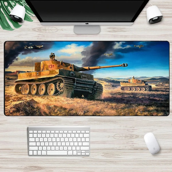 Tiger Tank Mouse Pad - Etsy