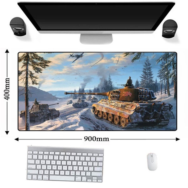 Tiger Tank Mouse Pad - Etsy