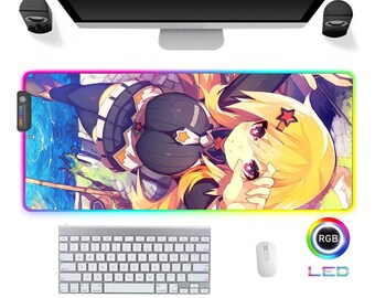 Waifu Rgb Desk Mat - Etsy
