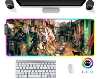 Led Gaming Mouse Pad - Etsy