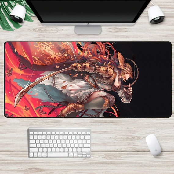Big Gaming XXL Mousepad 600x300mm Anime Blade Hero Fantasy - Etsy