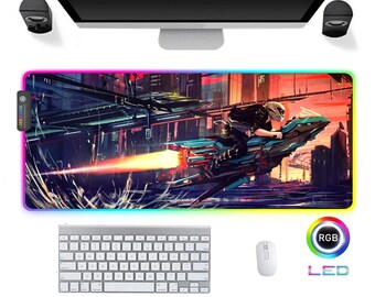 Cyber Punk Desk Mat - Etsy