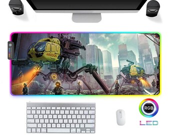 Cyber Punk Desk Mat - Etsy