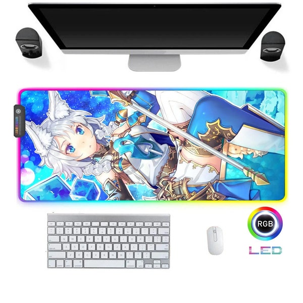 Led Waifu Mousepad - Etsy