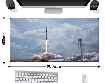 Rocket Desk Mat - Etsy