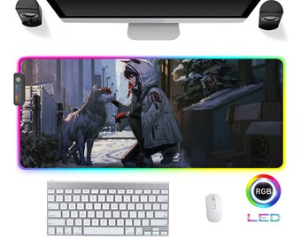 Anime Mousepad Xxl Rgb - Etsy