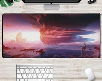 Volcano Mouse Pad - Etsy