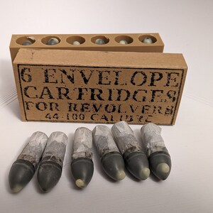 Paper Cartridge Boxes, .44 Caliber, for Black Powder Percussion ...