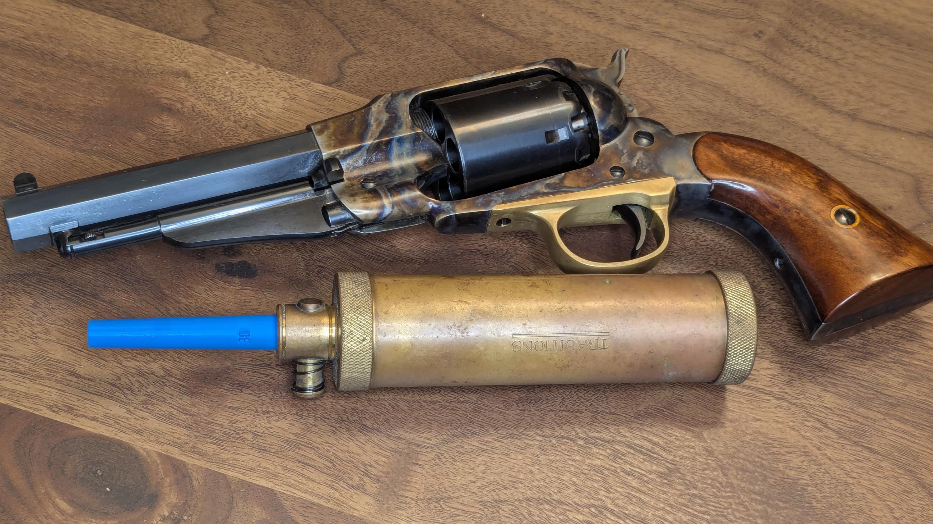 Black Powder Flask Spout Kit, Cap and Ball Revolvers, Traditions or ...