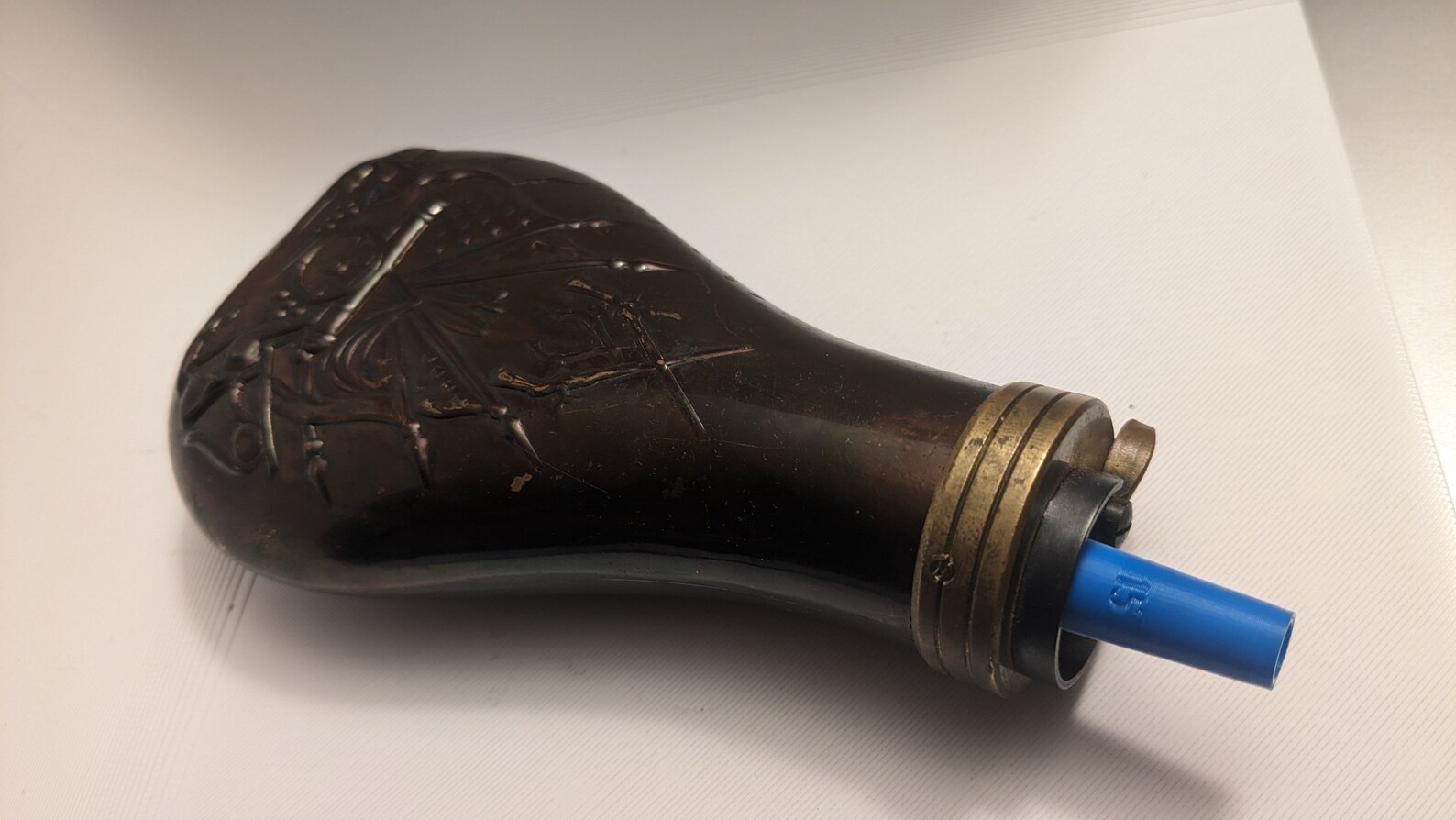 Black Powder Flask Spout Kit, Cap and Ball Revolvers, Traditions or ...