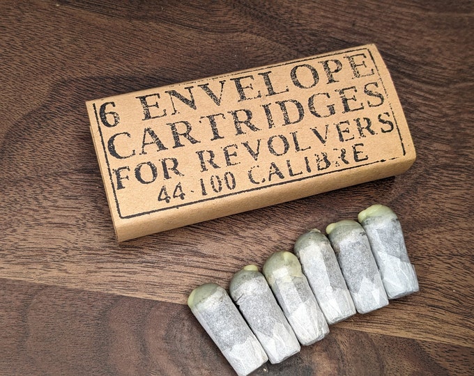 Paper Cartridge Boxes, .44 Caliber, for Black Powder Percussion ...