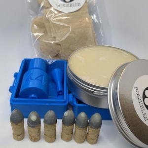 Paper Cartridge Kit, .44 Caliber for Army Black Powder Revolvers - Etsy