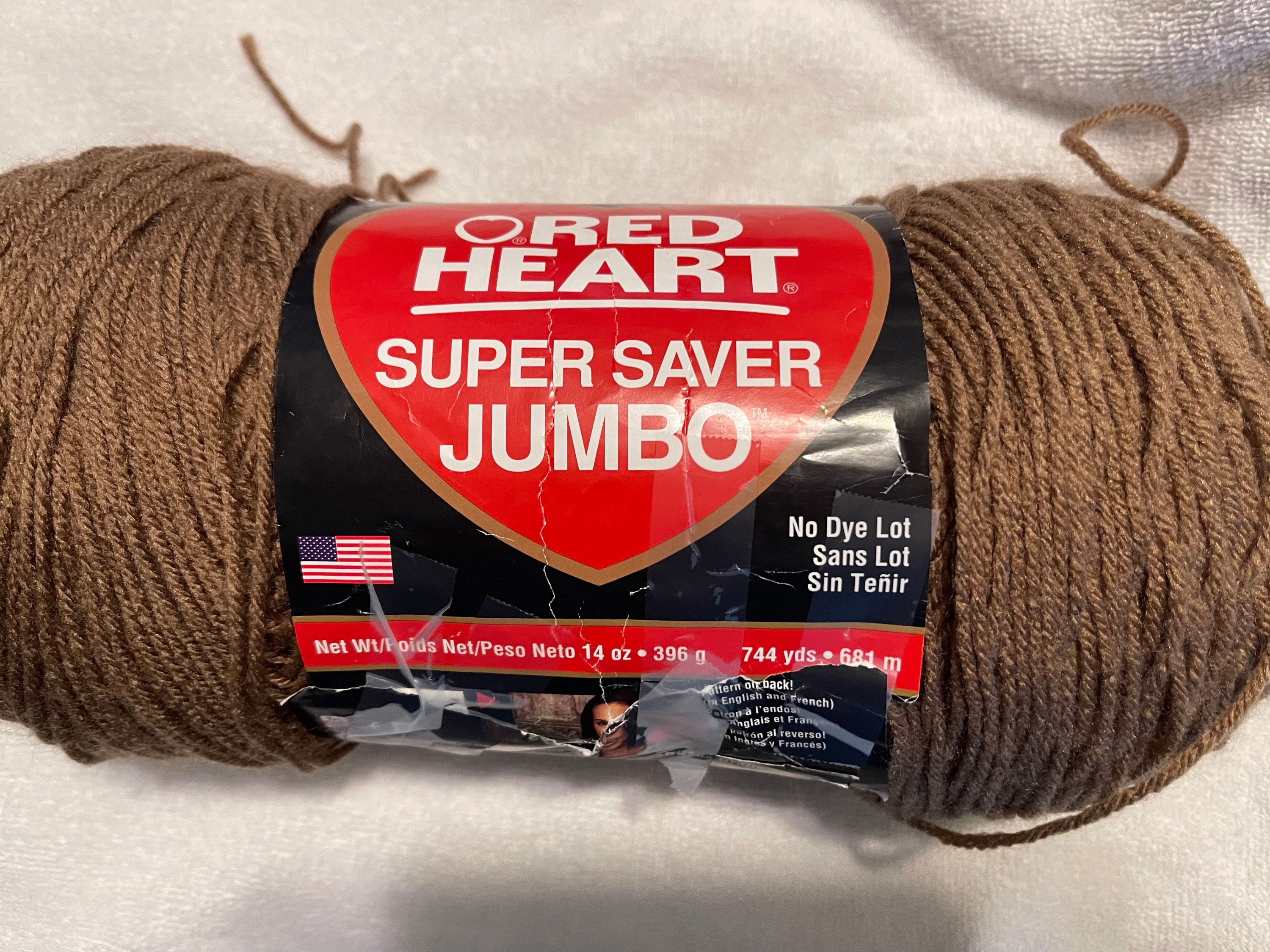 Red Heart Super Saver Jumbo Yarn - Etsy