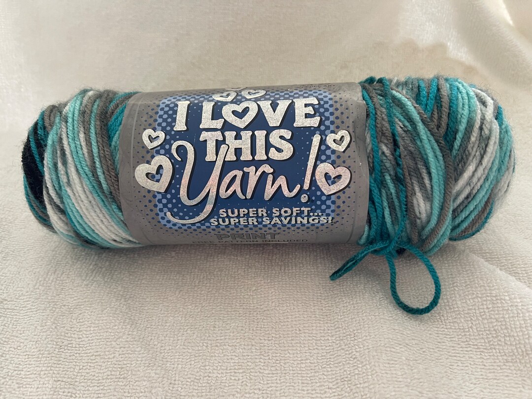 I Love This Yarn Print - Etsy