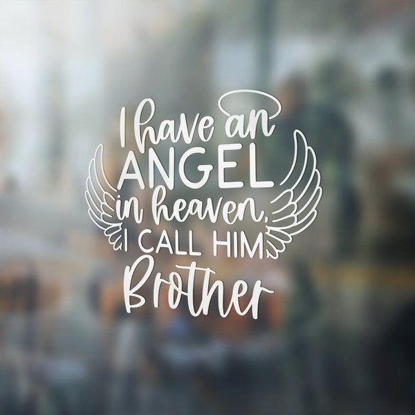 Brother of an Angel - Etsy