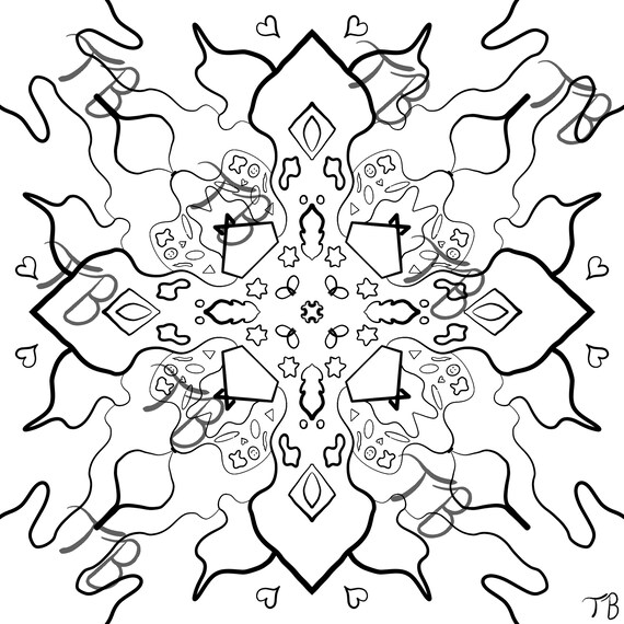 Dreaming Coloring Page - Etsy