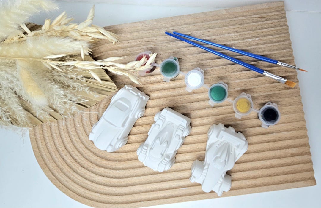 DIY Formula One Racing Car Painting Kit – Set of 3 | F1 Model Craft Set ...