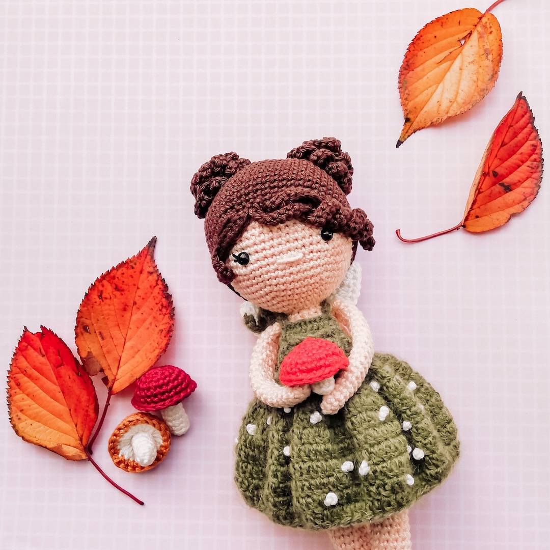 Moss Flower Fairy - Crochet Pattern/ Amigurumi by Love My Hooks - Etsy
