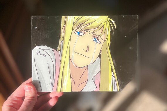 Winry Rockbell Fullmetal Alchemist Glass Painting - Etsy