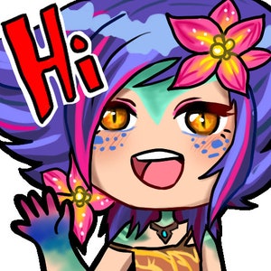 Neeko Emote Set / League of Legends / for Twitch and Discord - Etsy