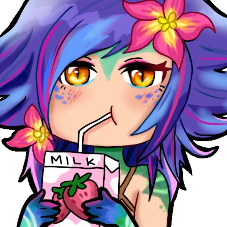 Neeko Emote Set / League of Legends / for Twitch and Discord - Etsy