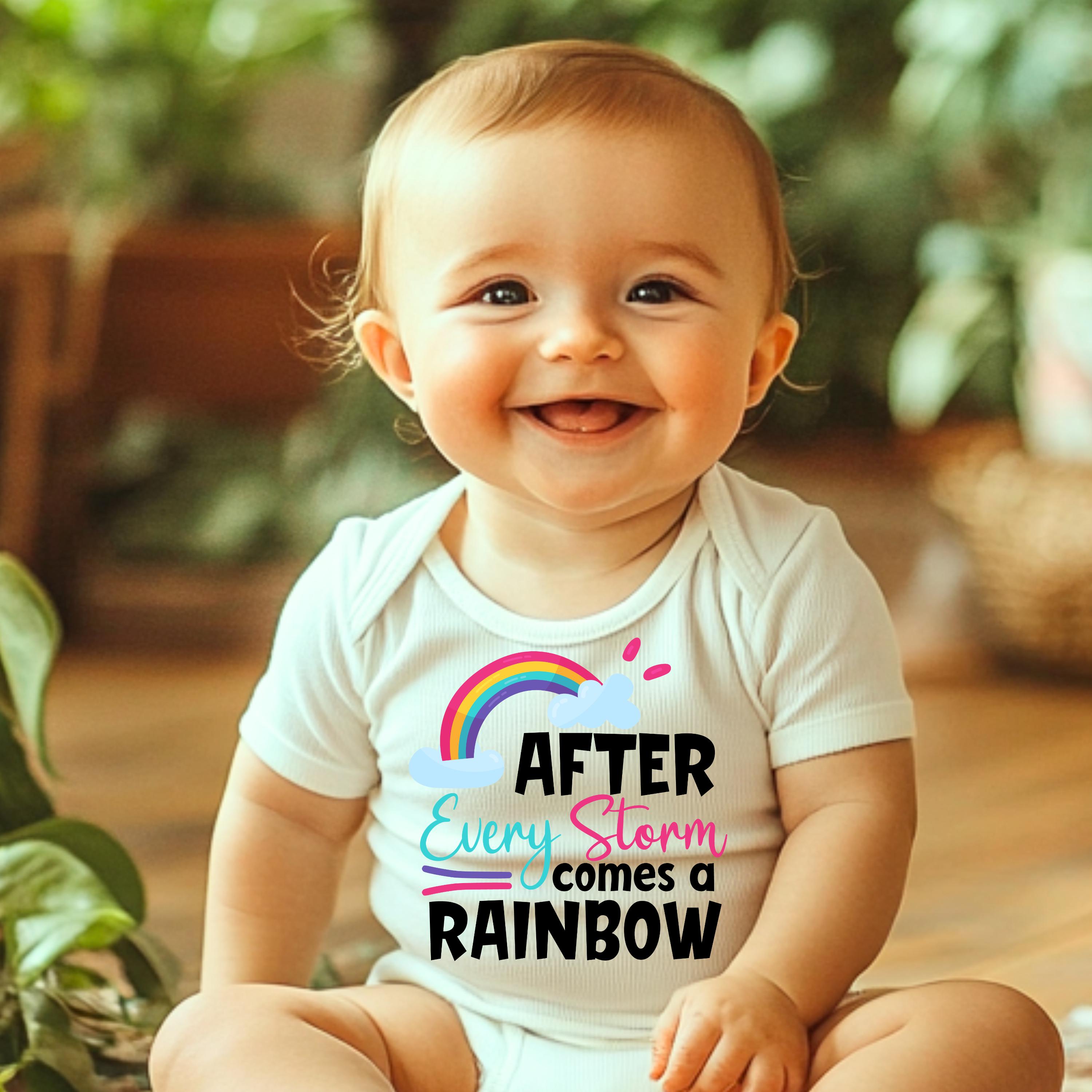 Rainbow Baby Bodysuit – Infant Onesie – Baby Shower Gift – Miracle Baby ...