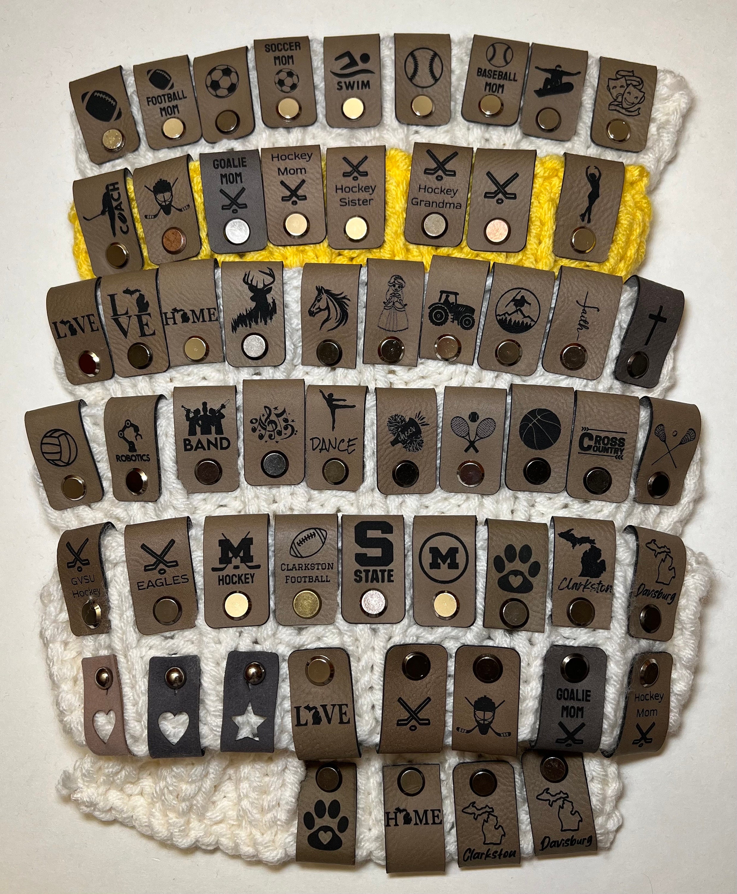 Knitted Hat Tags - Etsy