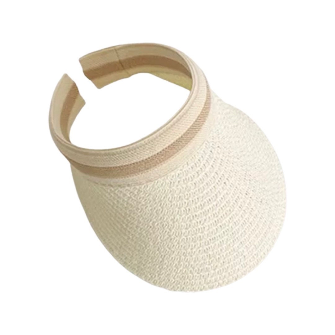Wicker Visor, Straw Sun Visor, Vacation Hats for Kids, Beach Hats, Kids ...