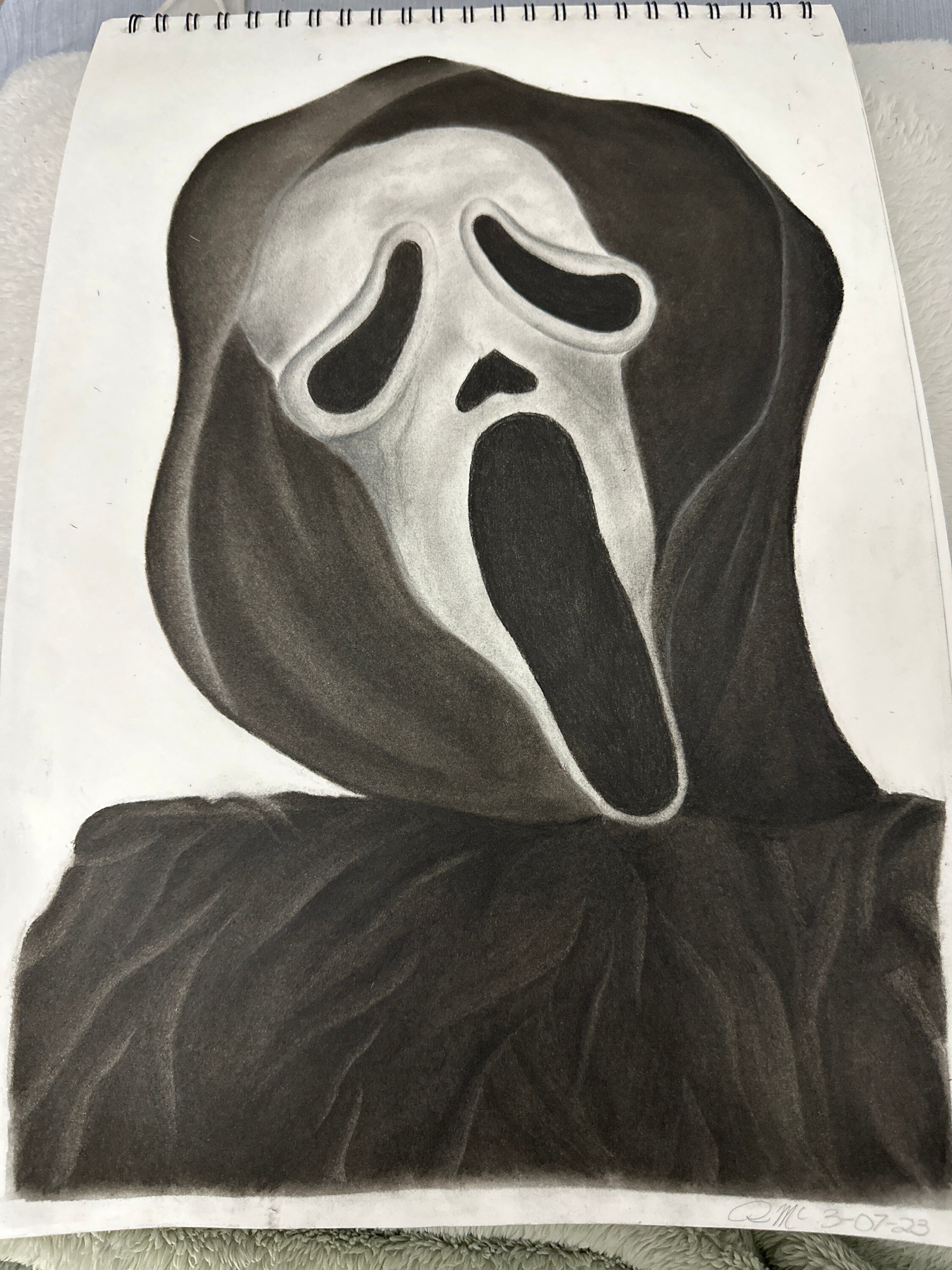 Ghostface Drawing