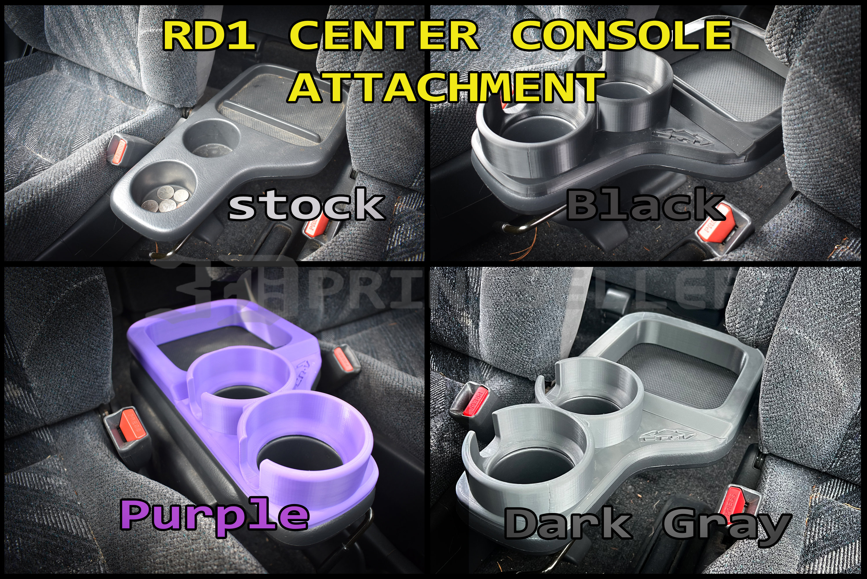 1997-2001 Honda CR-V Center Console Attachment RD1 ABS - Etsy