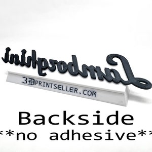 Lamborghini Script Emblem - Etsy