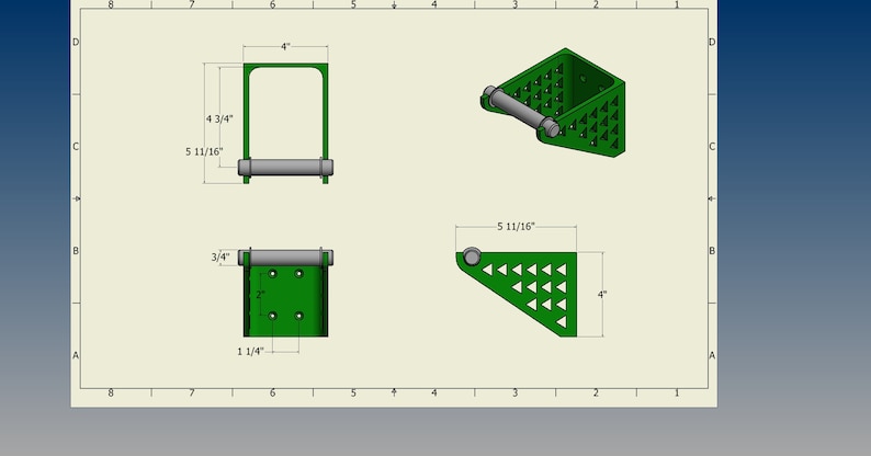 Filament Spool Holder - Wall Mount - .STL Download - Etsy