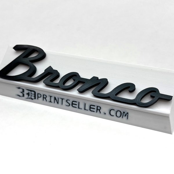 Bronco Emblem - Etsy