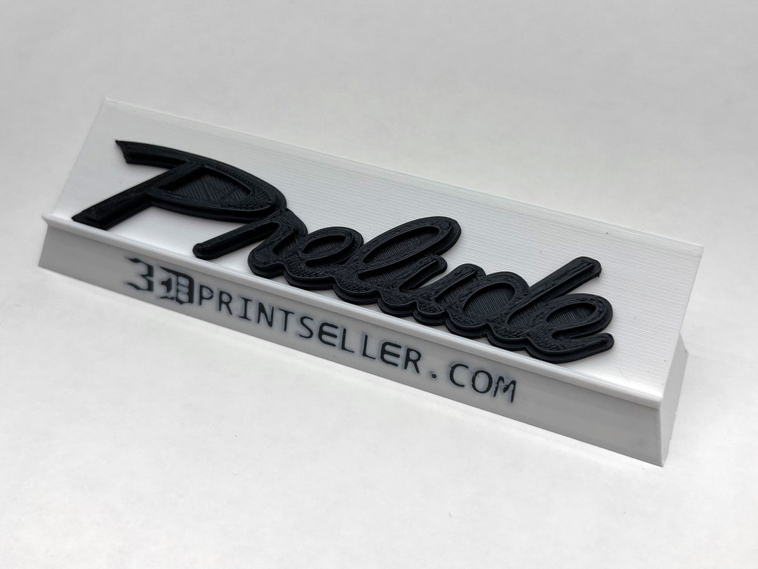 Honda Prelude Script Vintage Emblem - Etsy