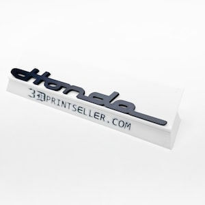 Vintage Script HONDA EMBLEM - 2 PACK - No Adhesive - Etsy