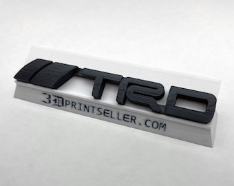 Toyota TRD 3D Domed Badge Logo Emblem Sticker Graphic Decal - Etsy