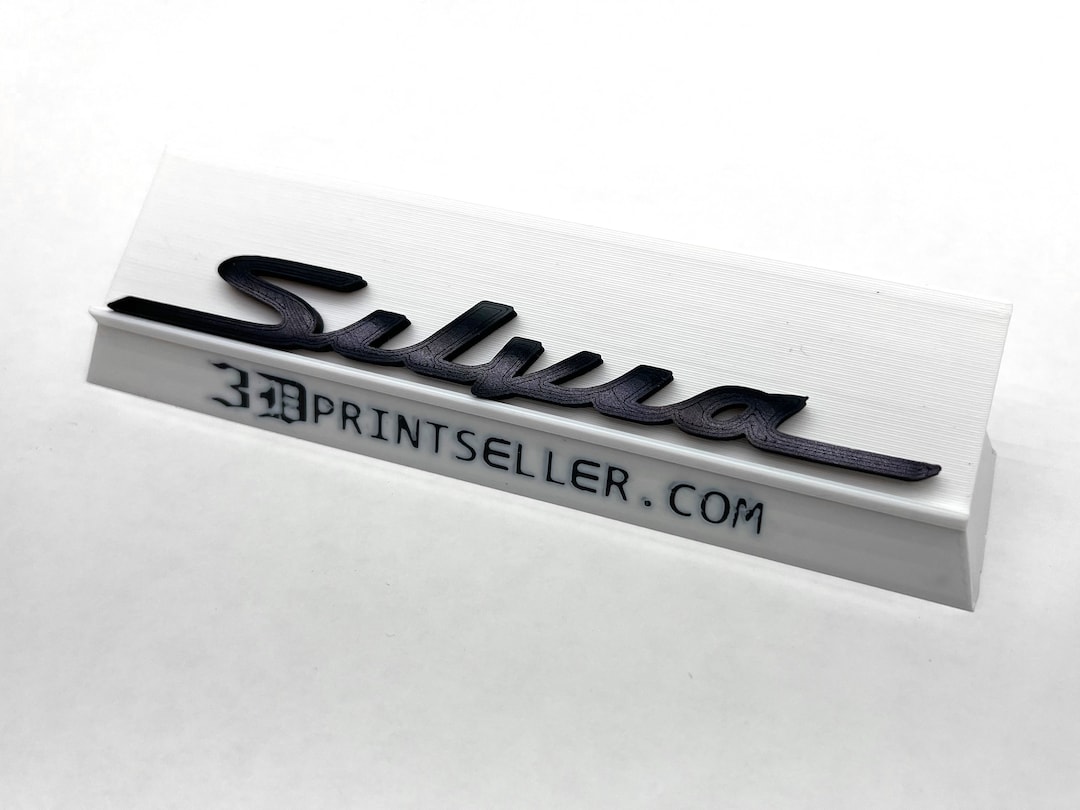 Nissan Silvia Emblem Script - Etsy