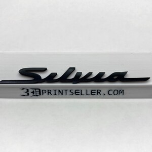 Nissan Silvia Emblem Script - Etsy