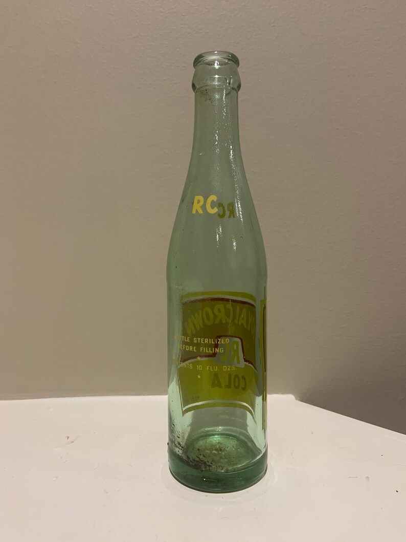 Vintage RC Soda Bottle - Etsy