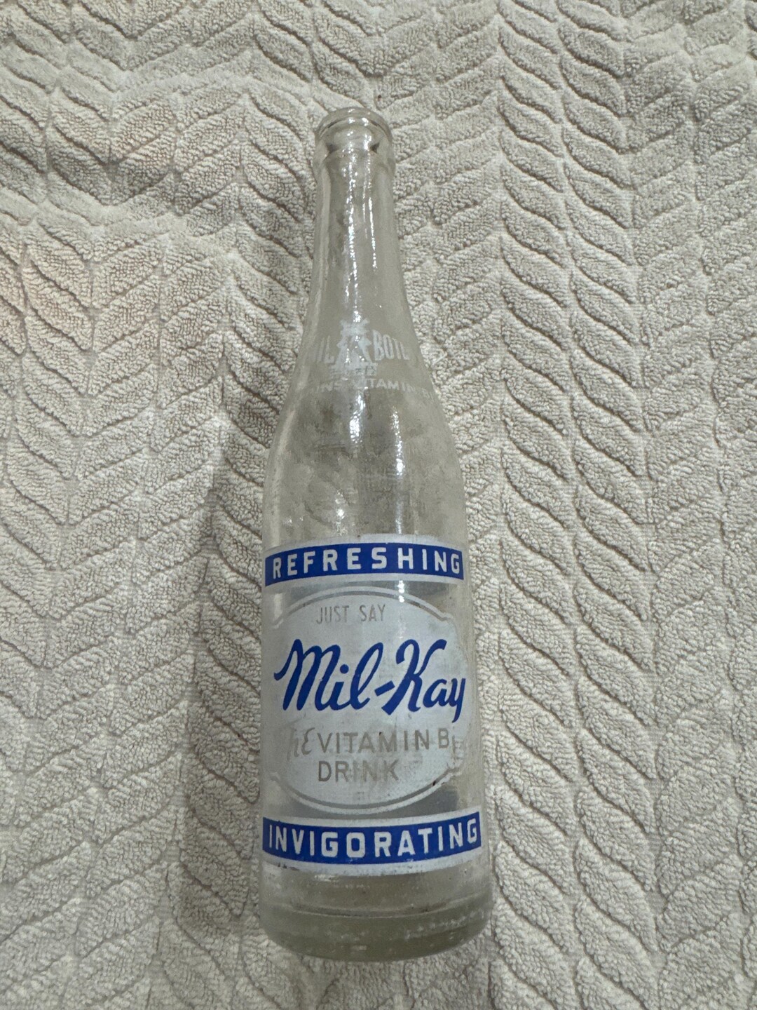 1950’s Mil-kay Vintage Bottle - Etsy