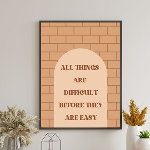 Growth Mindset Classroom Poster, Retro Classroom Quotes, Boho Classroom ...