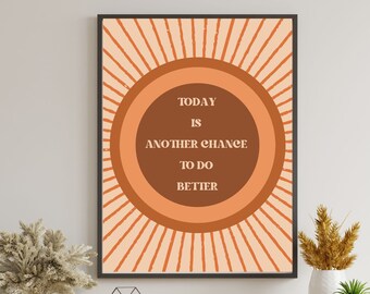 Growth Mindset Classroom Poster Retro Classroom Quotes Boho | Etsy