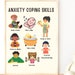 Anxiety Coping Skills, Anxiety Relief, Therapy Poster Psychologist ...