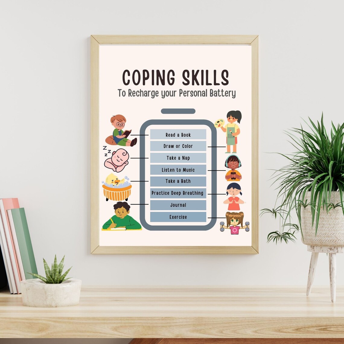 Coping Skills for Stress Relief Calming Strategies Self Care - Etsy