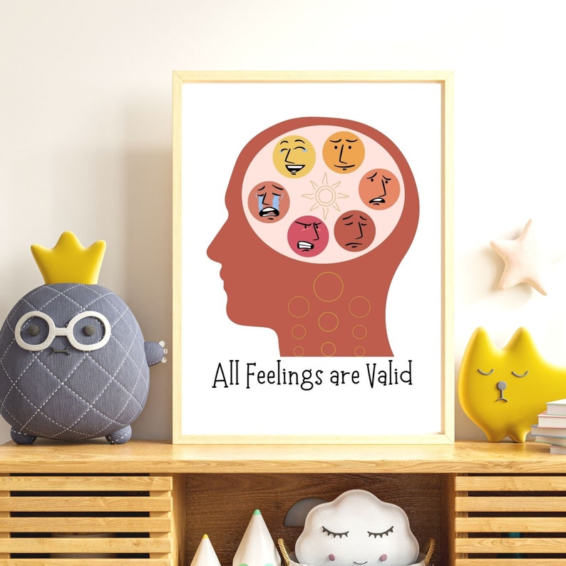Calming Corner Strategies Posters Kit for Kids, Set of 6 Calming ...