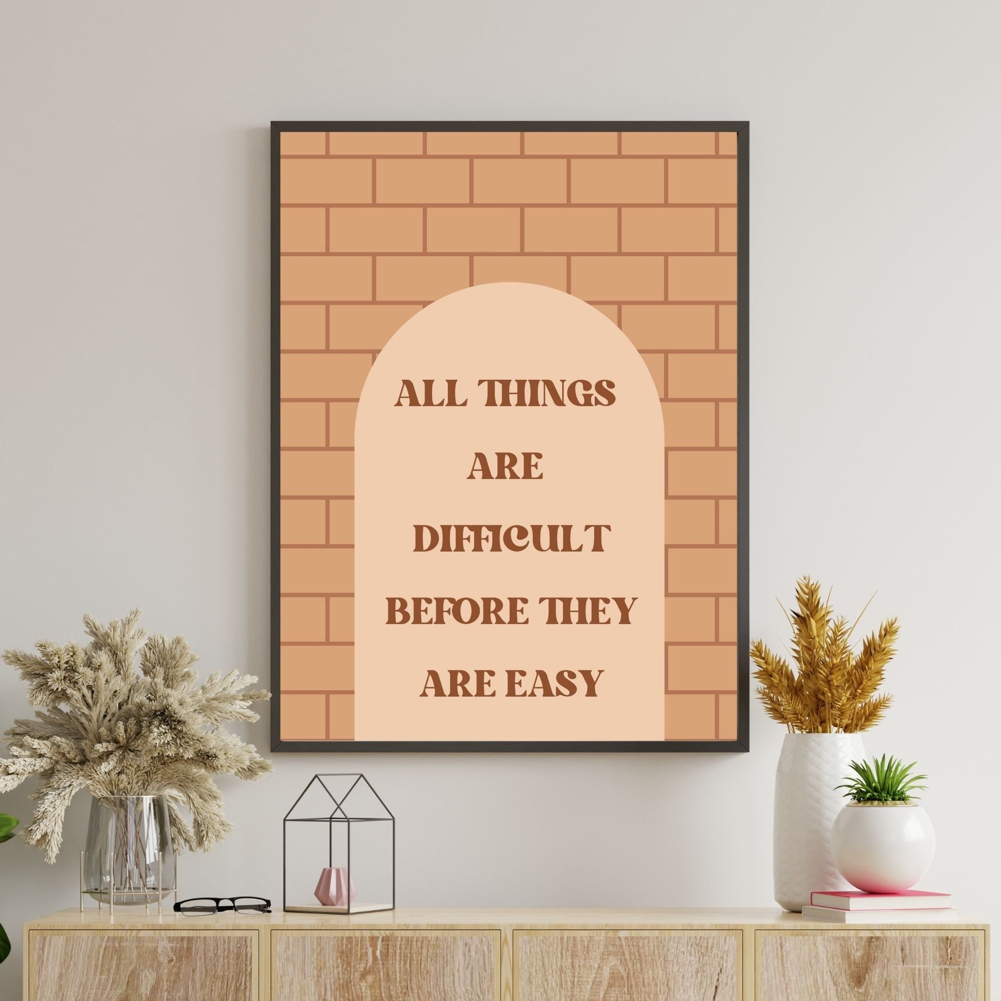 Growth Mindset Classroom Poster, Retro Classroom Quotes, Boho Classroom ...