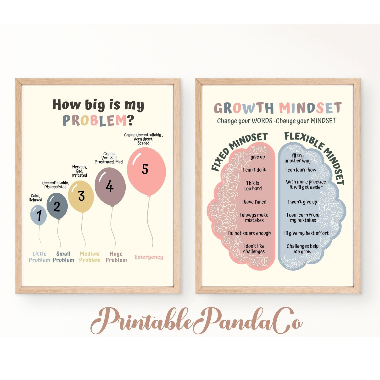 16 Calming Corner Posters, Therapy Office Decor, Counseling Posters ...