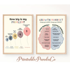 16 Calming Corner Posters, Therapy Office Decor, Counseling Posters ...