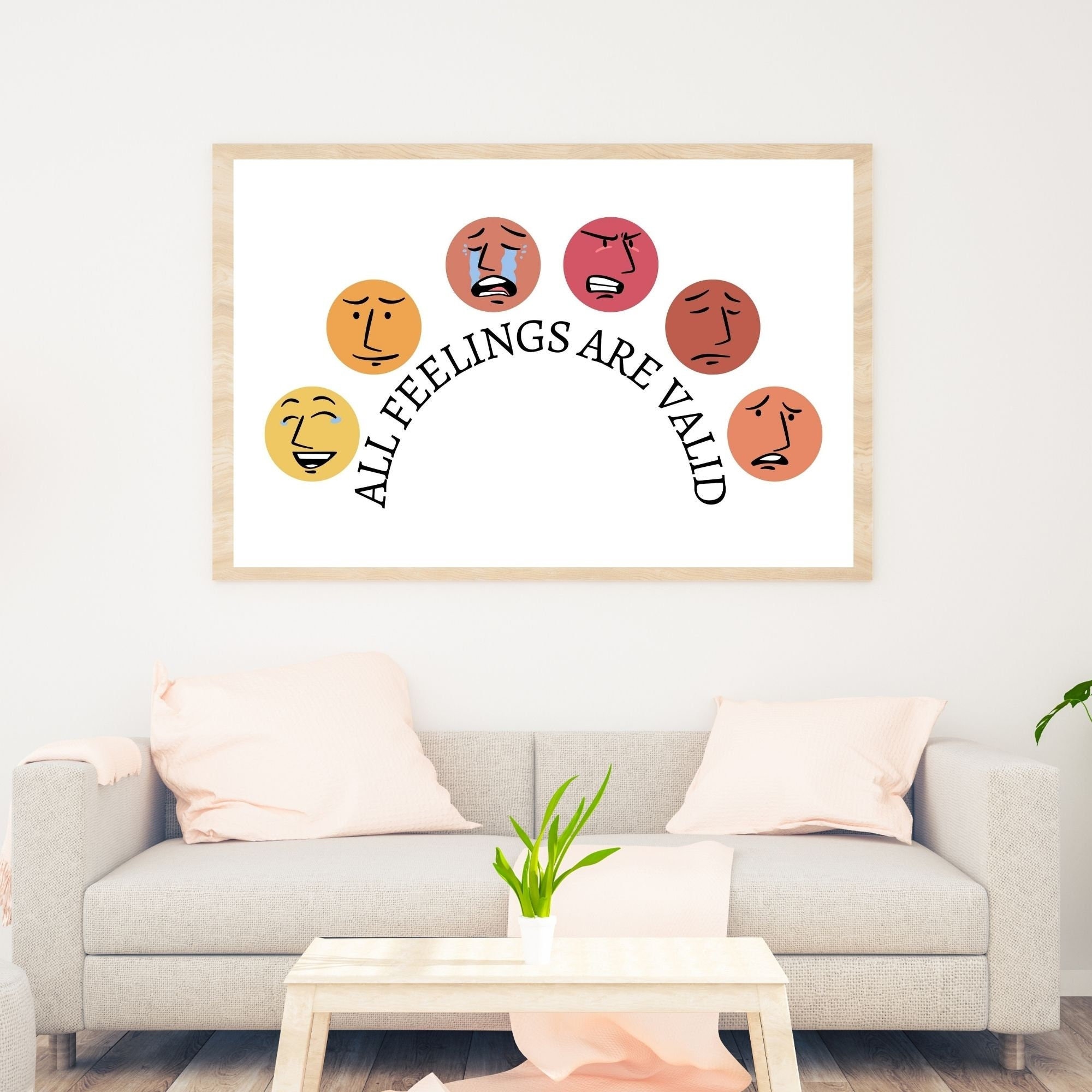 Feelings Poster for Calming Corner School Counselor Therapist Office ...