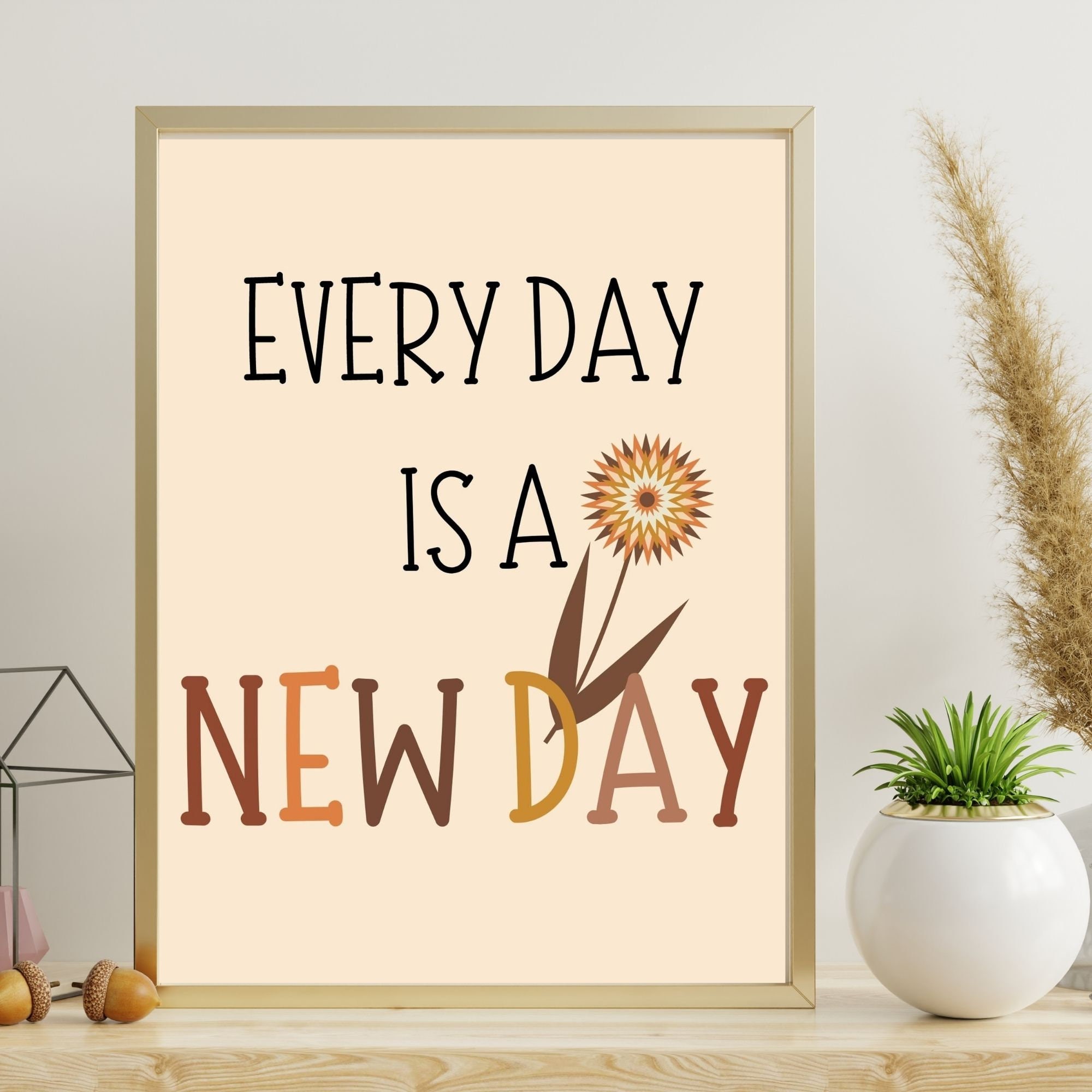 Boho Inspirational Wall Art Classroom Posters Printable Set - Etsy